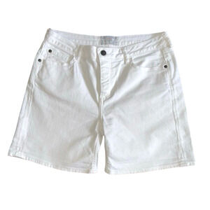 Fat Face | Shorts | Fat Face Womens Solid White Cotton Denim Jean ...